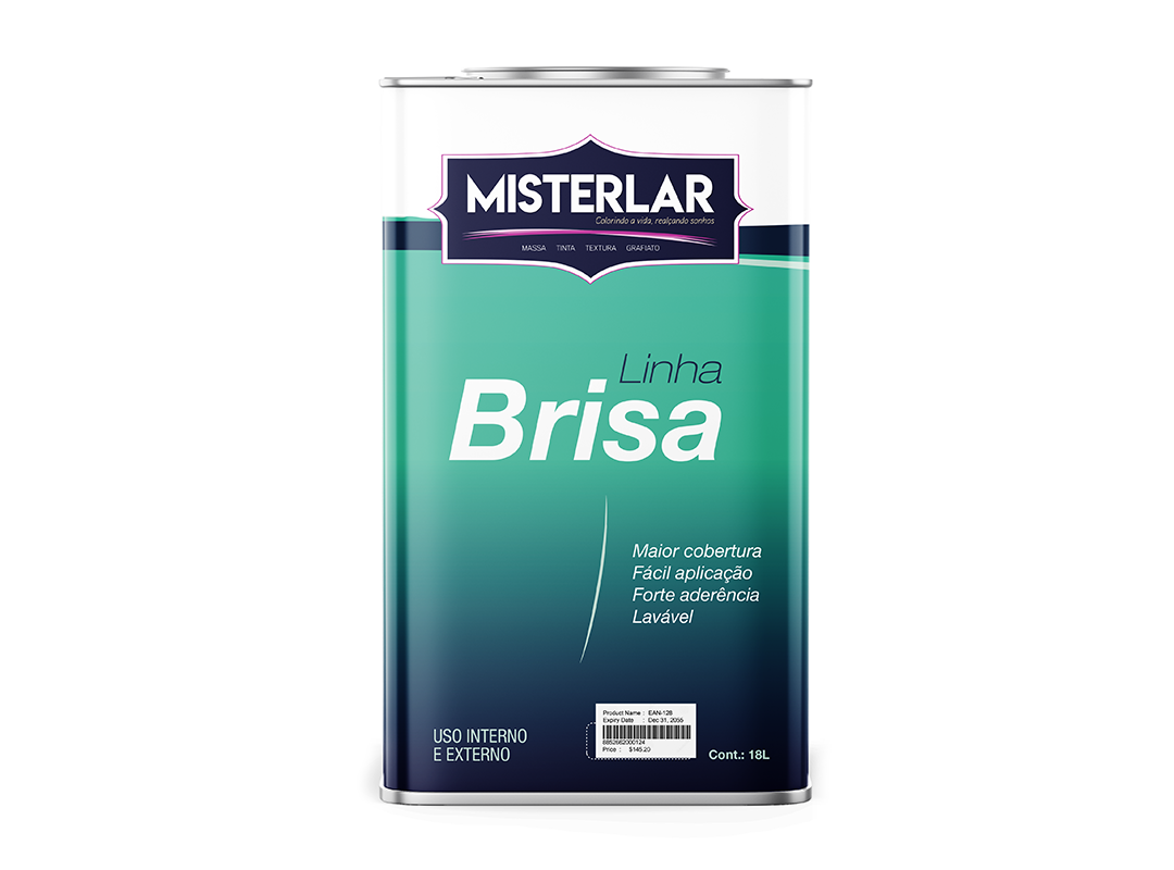 TINTA ACRÍLICA FOSCA BRISA - Mistercryl Tintas – Colorindo a vida das ...